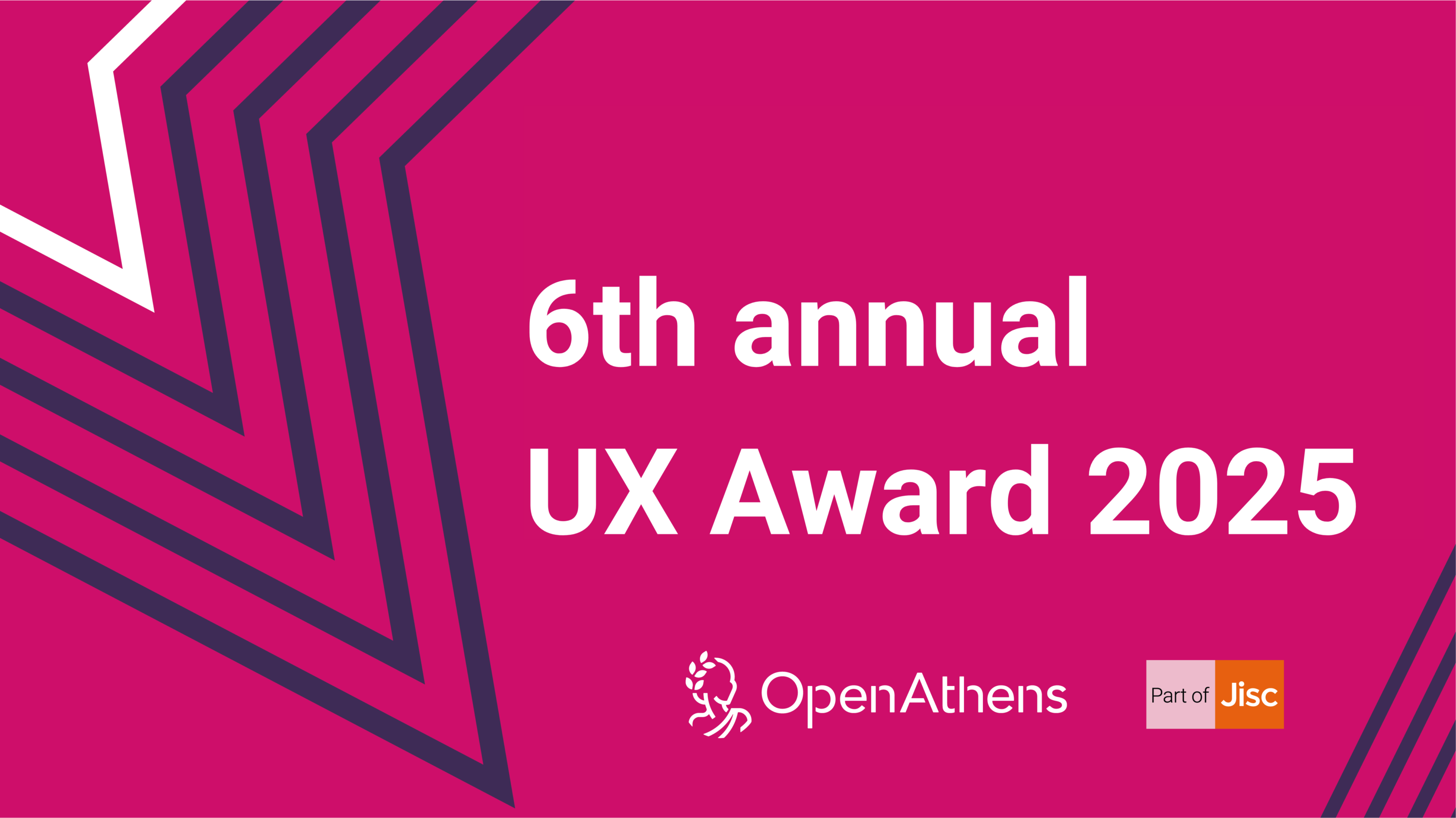 Applications open for UX Award 2025 - OpenAthens